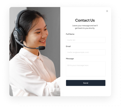 Fouita Contact Form Widget Fouita Contact Form Widget
