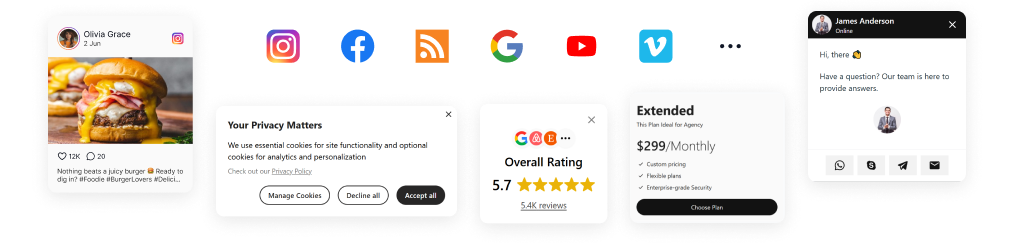 Best Widgets For Your Website 2025