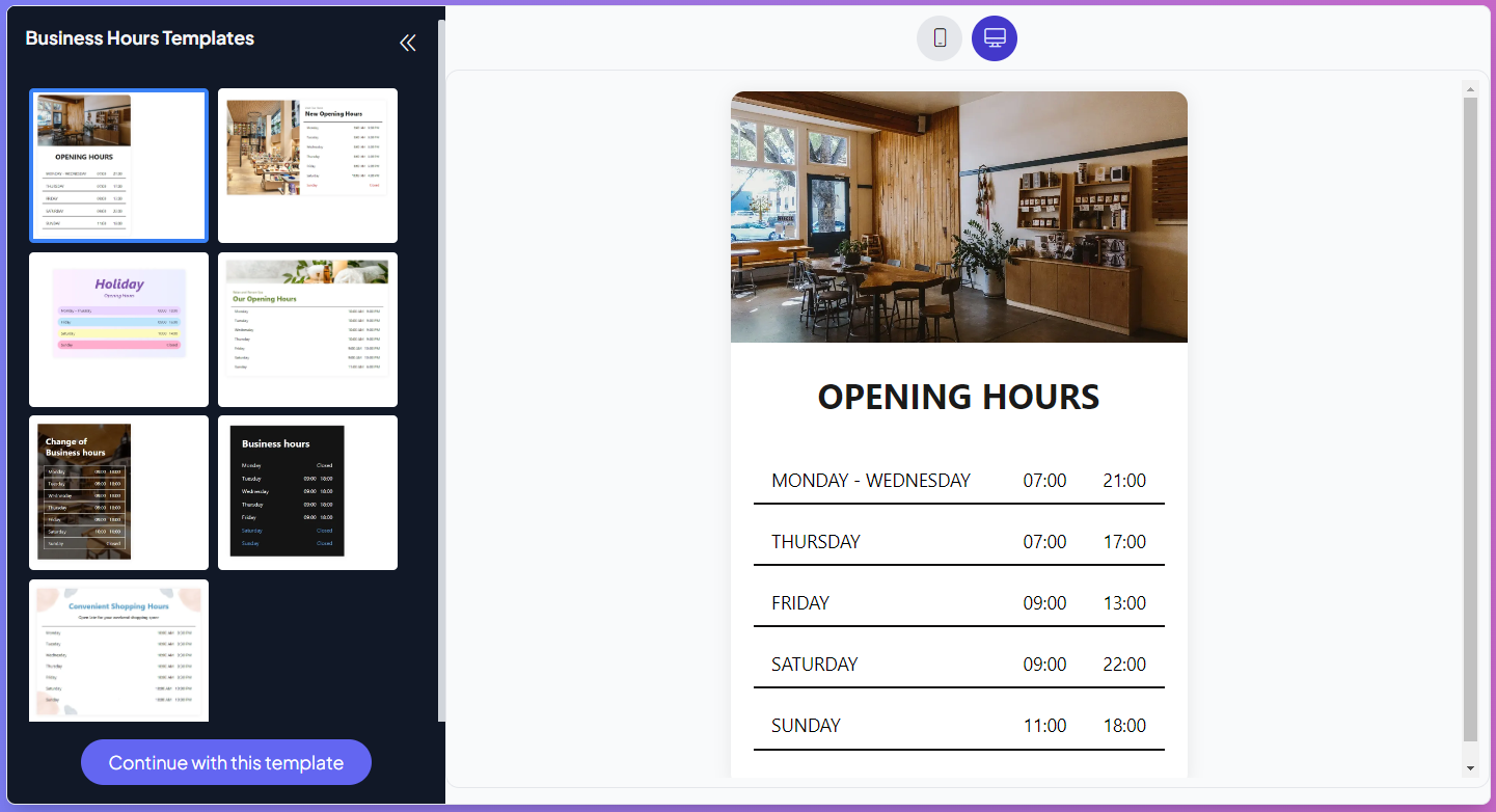 Best Business Hours Widget For Your Website | Fouita