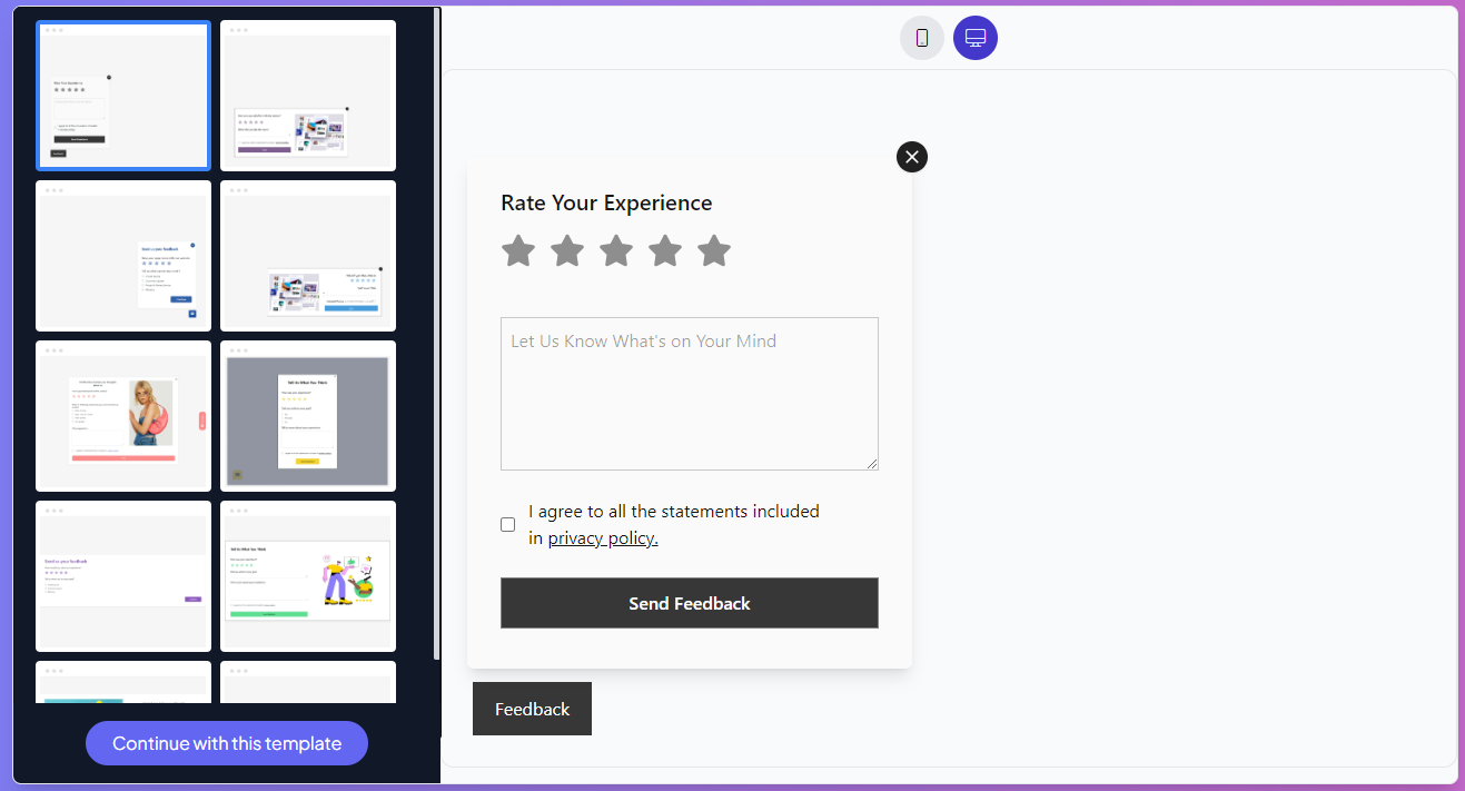 Best Feedback Form Widget For Your Website | Fouita