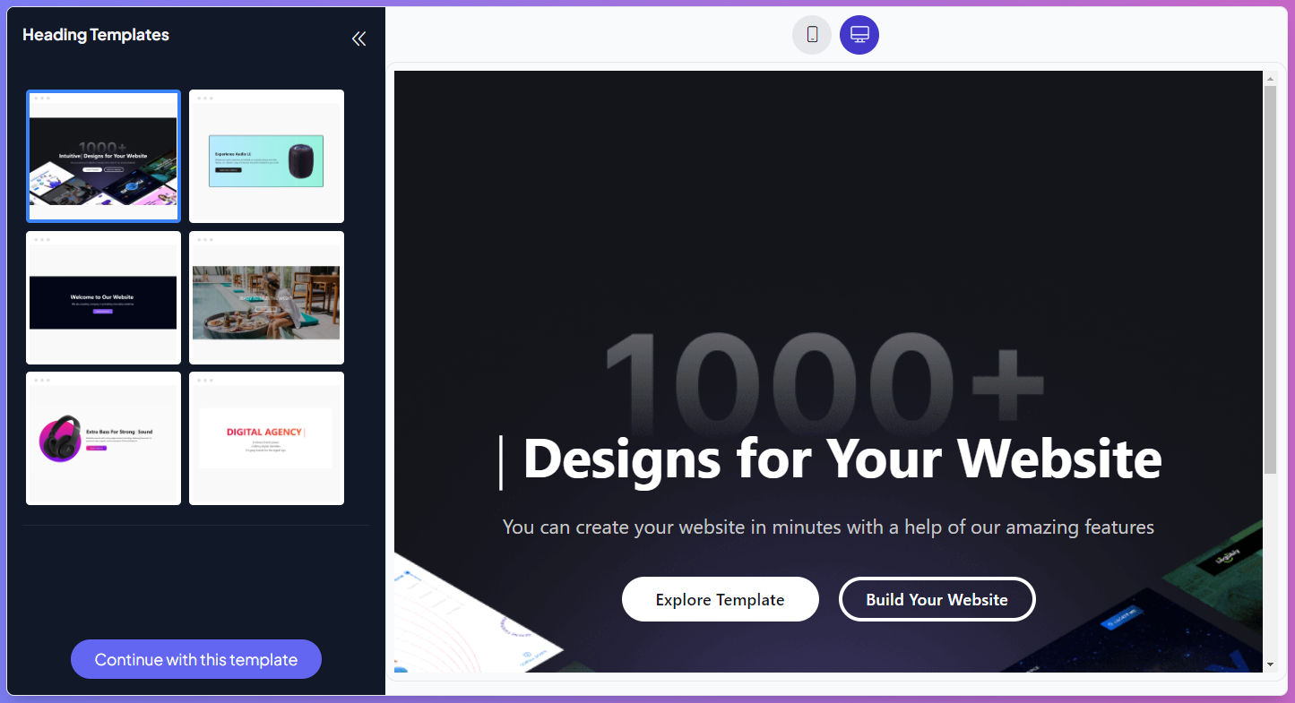 Best Heading Widget For Your Website | Fouita